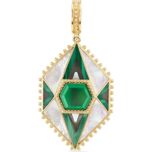 ORLY MARCEL Marrakesh Pendant - Green