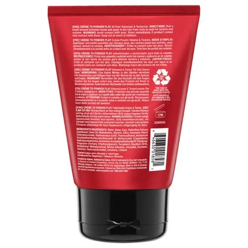 SEXY HAIR Sexyhair Big Creme 2 Powder Play All Over Volumizer And Texturizer 3.4 Oz