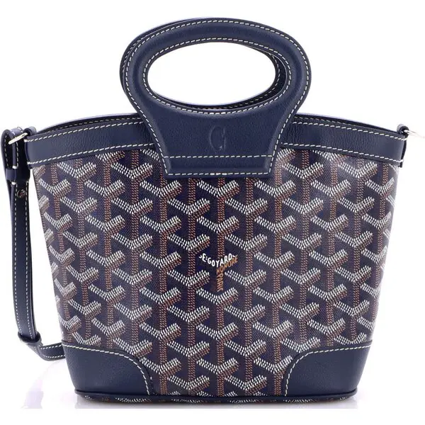 Goyard Beluga Bag Coated Canvas Mini - Blue