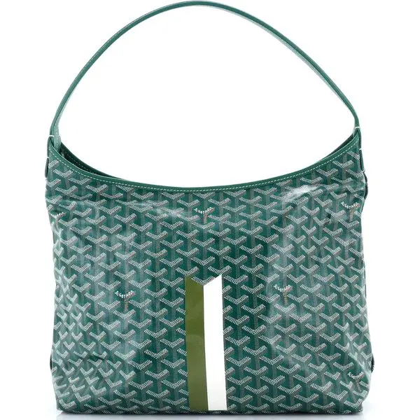 Goyard Boheme Hobo Printed Coated Canvas - Green