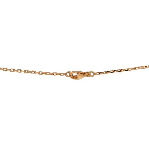 Hermès Pop H Pendant Chain Necklace Metal And Enamel - Blue