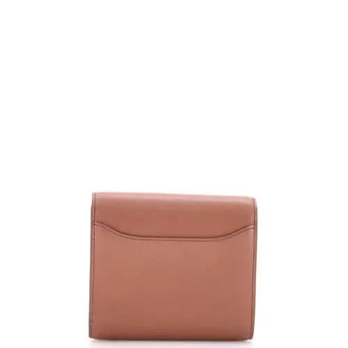 Hermès Constance Wallet Tadelakt Compact - Grey