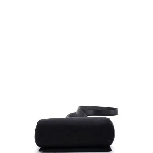 Hermès Herbag Zip Toile And Leather 20 - Black