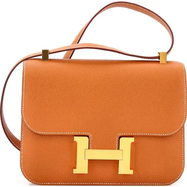 Hermès Constance Nm Bag Epsom 24 - Gold