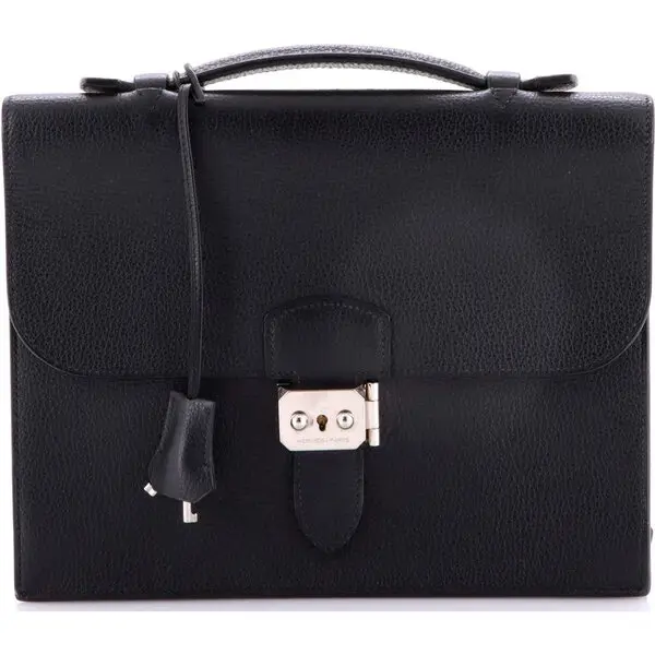 Hermès Sac A Depeches Bag Ardennes 27 - Black