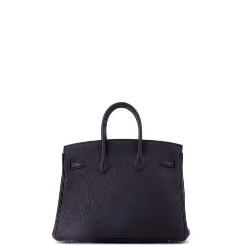 Hermès Birkin 25 Handbag Black Togo With Rose Gold Hardware - Noir