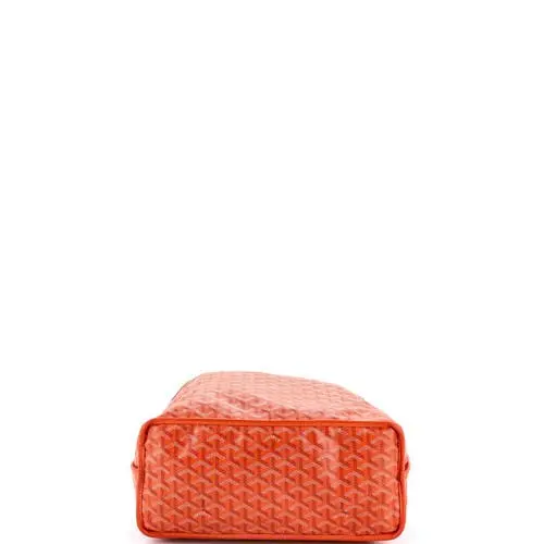 Goyard Anjou Reversible Tote Coated Canvas Pm - White