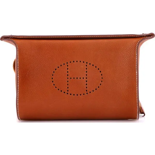 Hermès Videpoches Bag Barenia Faubourg - Fauve