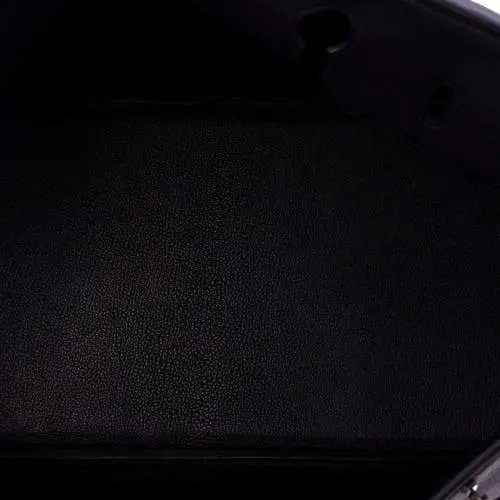 Hermès Birkin Handbag Togo With Palladium Hardware 40 - Black
