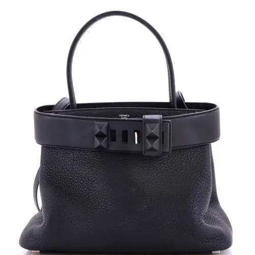 Hermès Medor Handbag Togo - Black