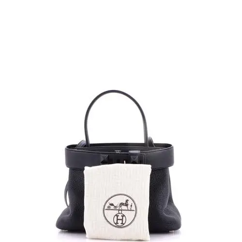 Hermès Medor Handbag Togo - Black