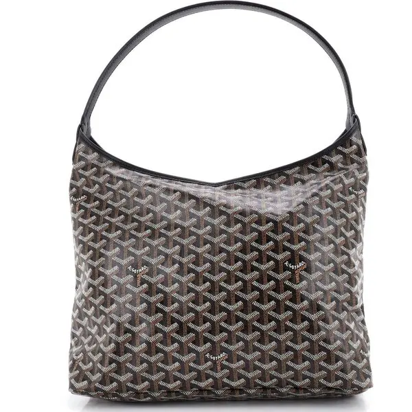 Goyard Boheme Hobo Coated Canvas - Black