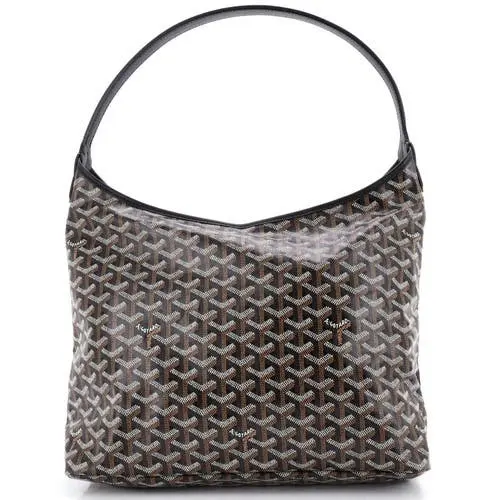 Goyard Boheme Hobo Coated Canvas - Black