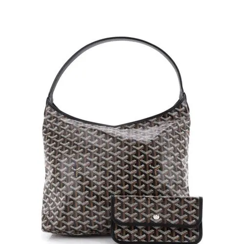 Goyard Boheme Hobo Coated Canvas - Black
