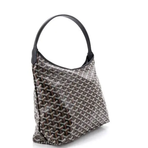 Goyard Boheme Hobo Coated Canvas - Black