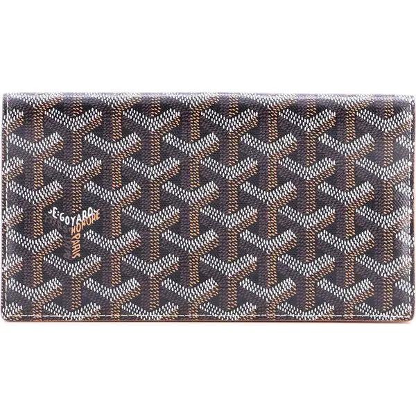 Goyard Richelieu Wallet Coated Canvas Long - Brown