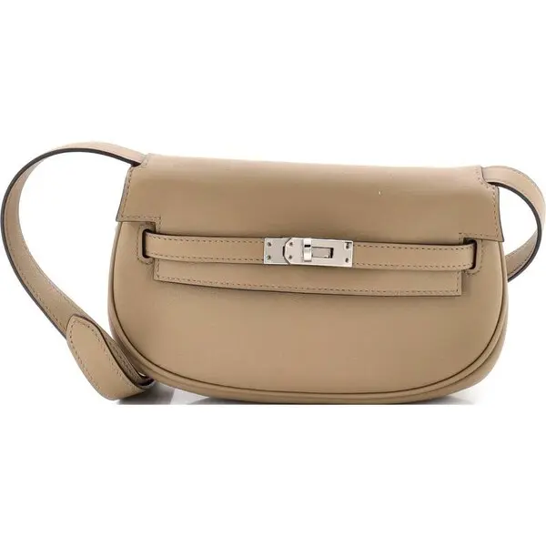Hermès Kelly Moove Bag Swift - Beige Marfa
