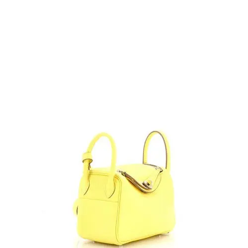 Hermès Lindy Bag Clemence Mini - Limoncello