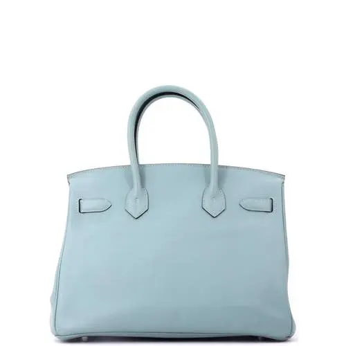 Hermès Birkin Handbag Swift With Palladium Hardware 30