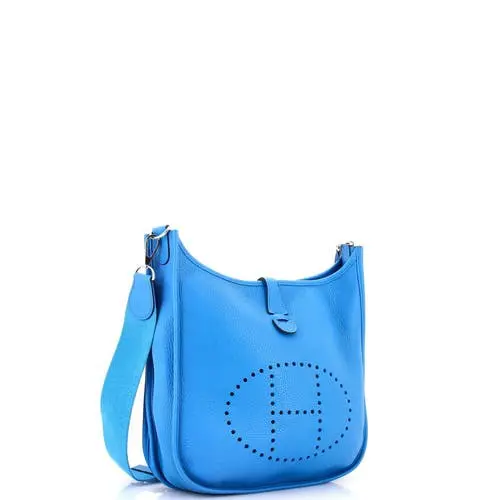 Hermès Evelyne Bag Gen Iii Clemence Pm - Blue