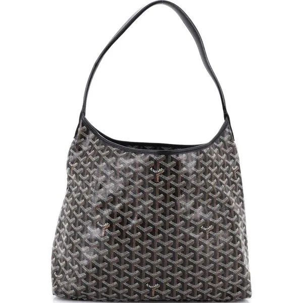 Goyard Boheme Hobo Coated Canvas - Black