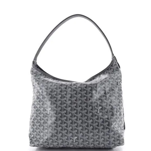 Goyard Boheme Hobo Coated Canvas - Grey