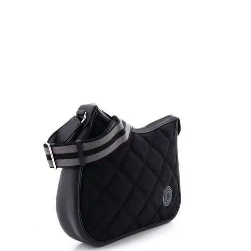 Hermès Horseback Shoulder Bag Woolycot Canvas And Leather