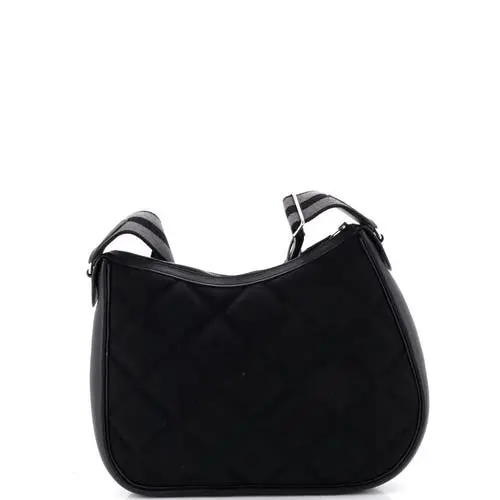 Hermès Horseback Shoulder Bag Woolycot Canvas And Leather