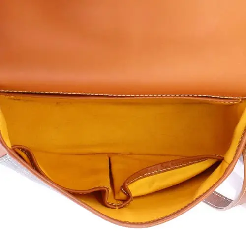 Goyard Belvedere Ii Messenger Bag Coated Canvas Pm - Brown