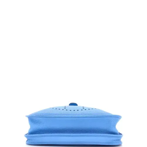 Hermès Evelyne Bag Gen Iii Clemence Gm - Blue