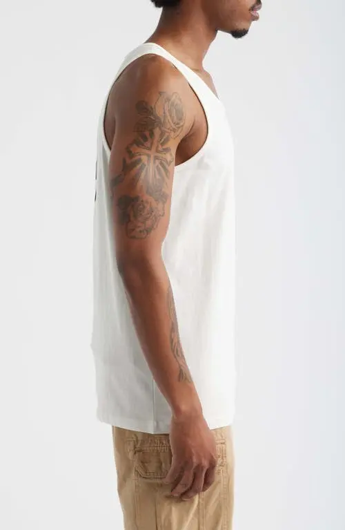 Rip Curl Graphic Cotton Tank Top - Bone