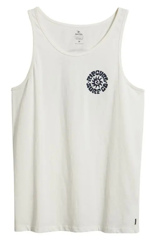 Rip Curl Graphic Cotton Tank Top - Bone