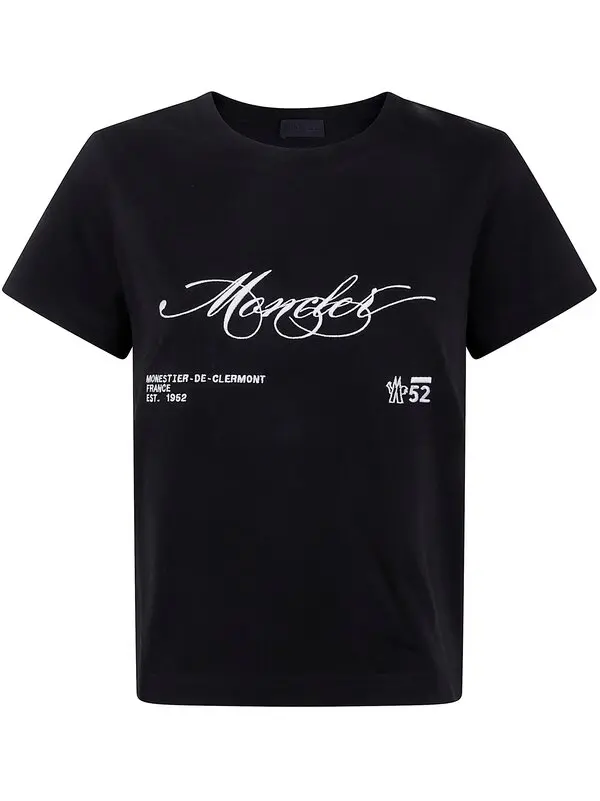 Moncler Short Sleeve T-shirt - Black