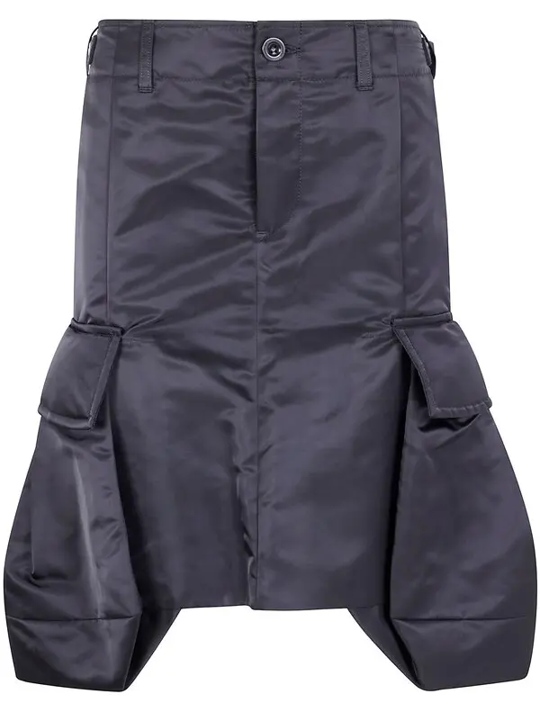 Sacai Nylon Twill Skirt