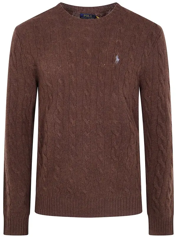 Polo Ralph Lauren Long Sleeve Pullover - Brown