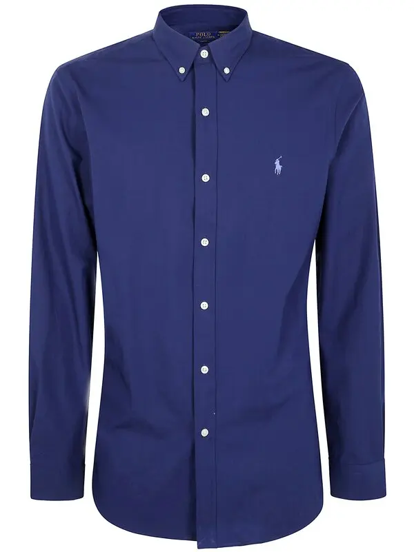 Polo Ralph Lauren Long Sleeve Sport Shirt - Blue