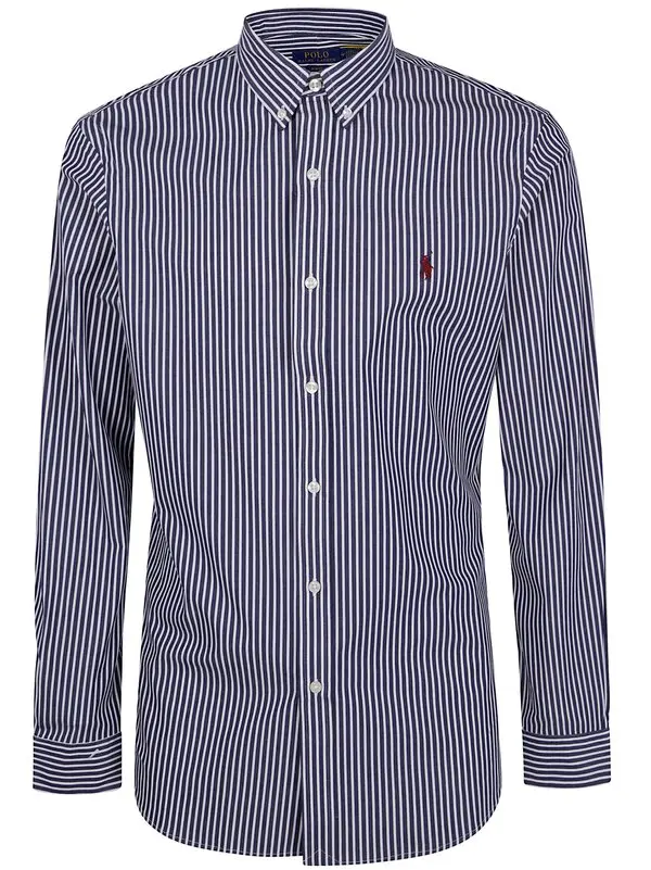 Polo Ralph Lauren Long Sleeve Sport Shirt - Blue