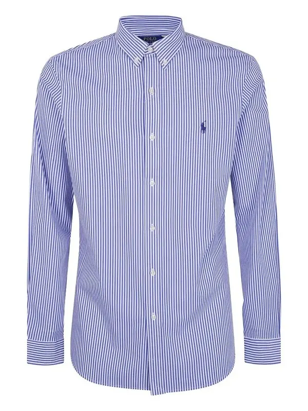 Polo Ralph Lauren Long Sleeve Sport Shirt - Blue
