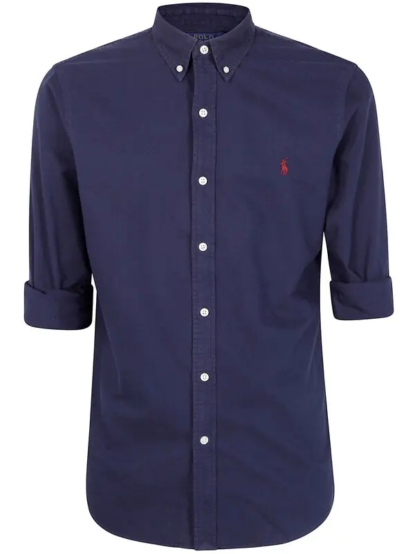 Polo Ralph Lauren Long Sleeve Sport Shirt - Blue