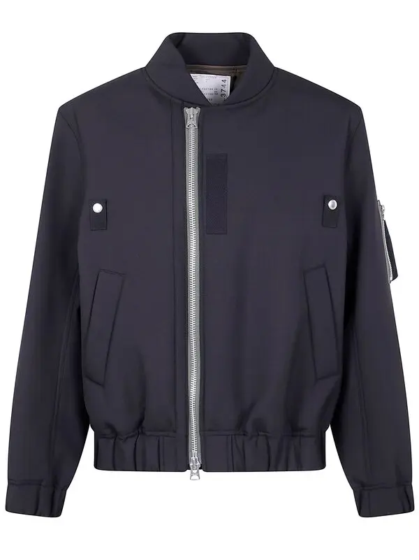 Sacai Suiting Blouson - Black