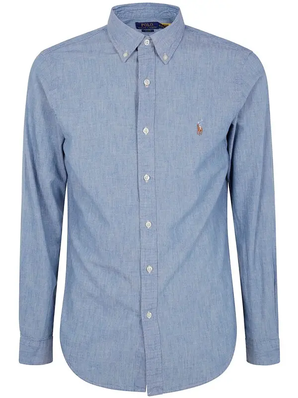 Polo Ralph Lauren Long Sleeve Sport Shirt - Blue