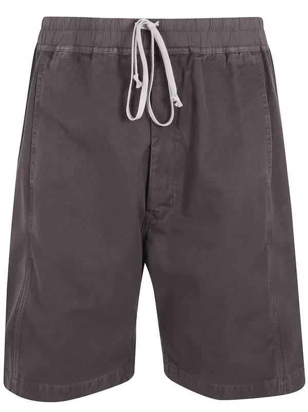 Rick Owens Wide Pusher Shorts - Gray