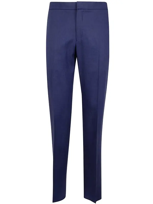 Zegna Lux Leisurewear Trousers - Blue