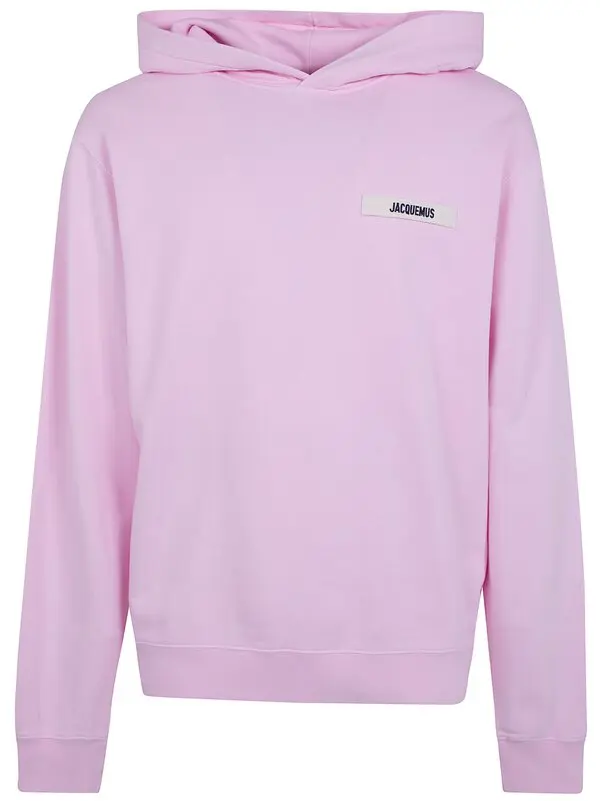 Jacquemus Le Hoodie Gros Grain - Pink