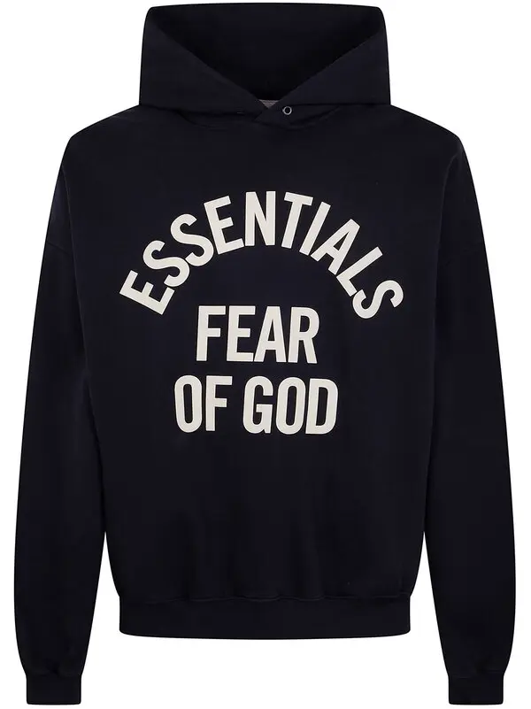 Fear Of God Campus 90`s Hoodie - Black