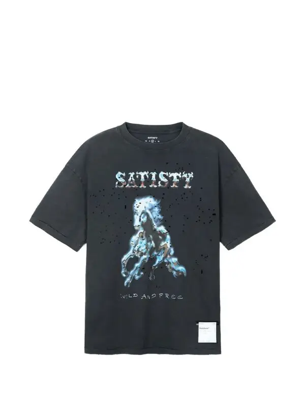 Satisfy Mothtech T-shirt - Black