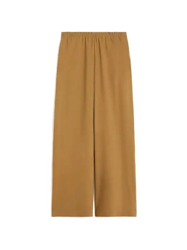 Max Mara Destino Linen Viscose Trousers - Beige
