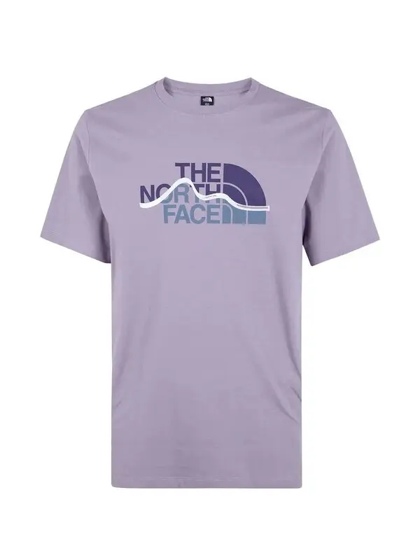 The North Face Mountain Line Regular Short Sleeve Tee - Gray