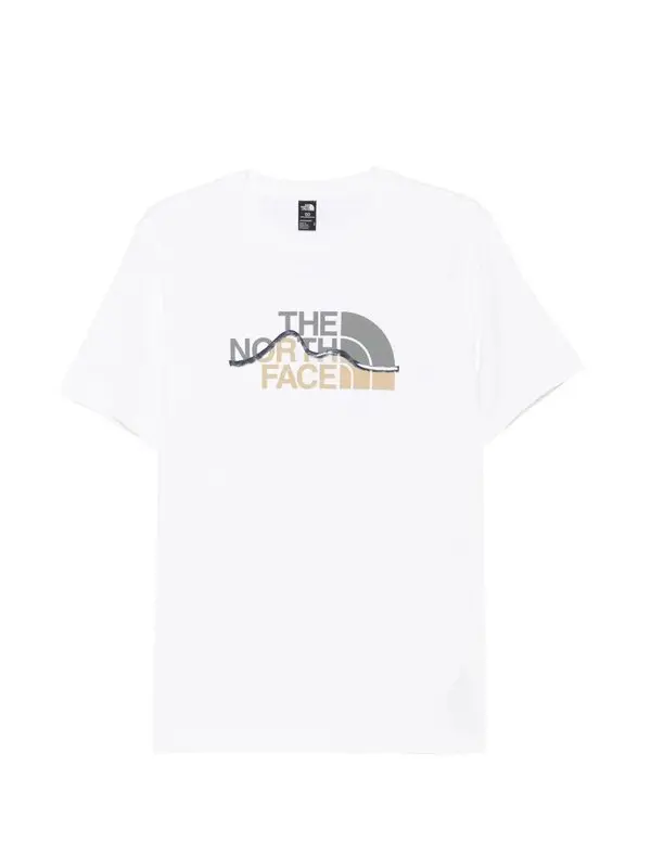 The North Face Mountain Line Regular Short Sleeve Tee - White
