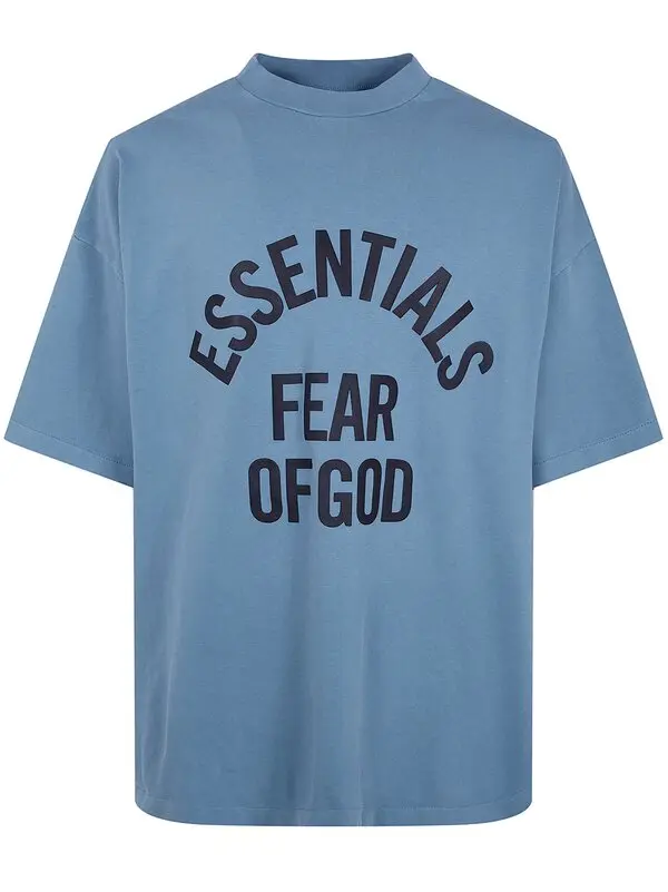 Fear Of God Campus 90's' Short Sleeve Tee - Blue